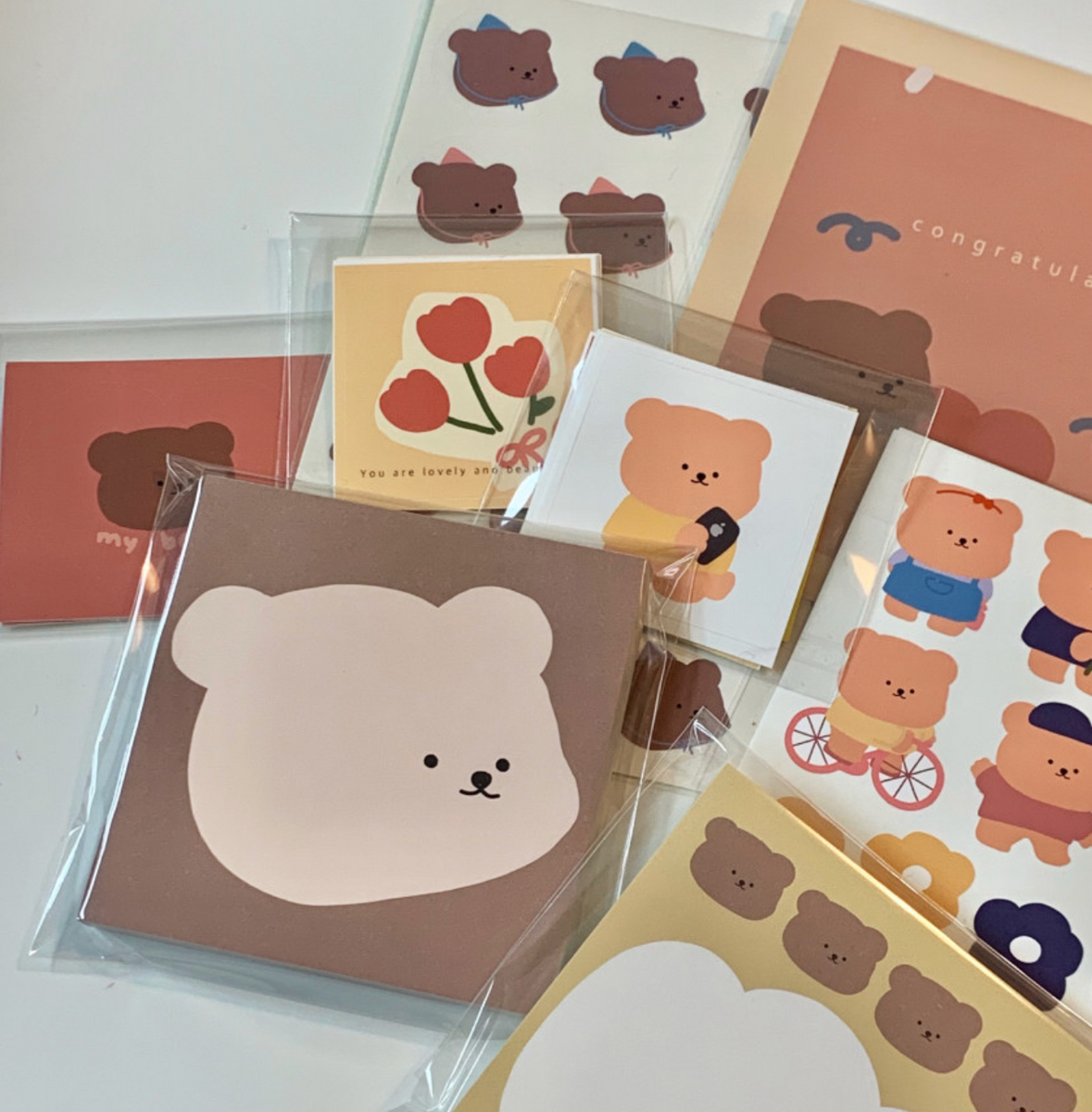Bamtoree/ Bear Memo Pad | neomu neomu_