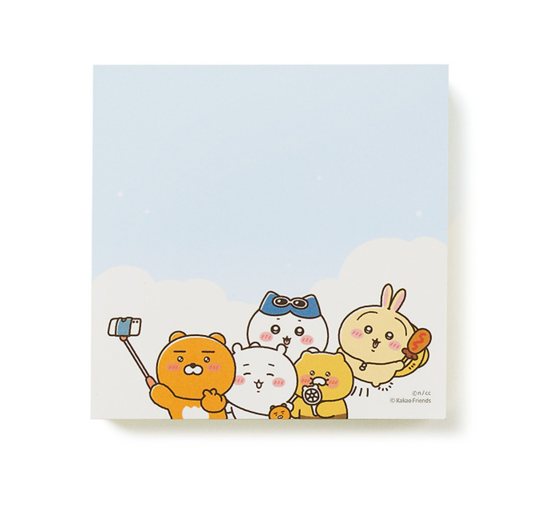 chiikawa x kakao friends/ memo pad | neomu neomu_