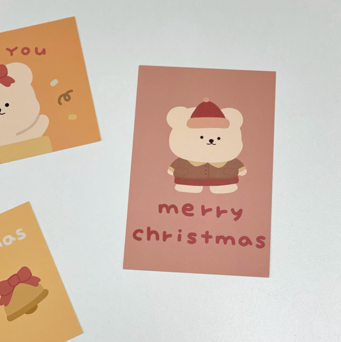 Bamtoree/ Merry Christmas Bear in Winter Card | neomu neomu_