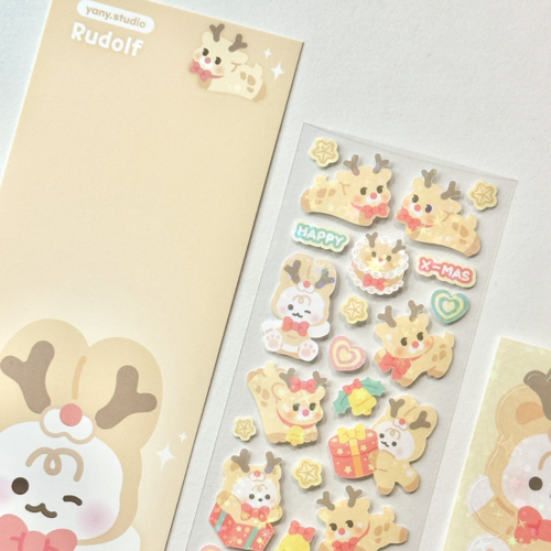 Yany Studio/ Rudolf stickers | neomu neomu_