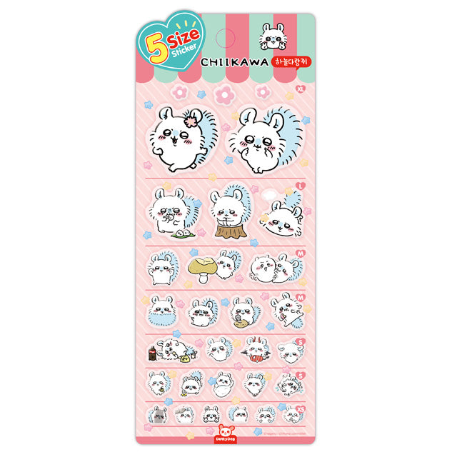 chiikawa/ 5-size sticker 貼紙 / momonga 飛鼠 | neomu neomu_