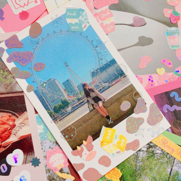 manta box / Transparent 100%-Deco Twinkle2 sticker 貼紙 | neomu neomu_