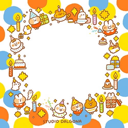 Studio Dalgona / Party Memo Pad | neomu neomu_