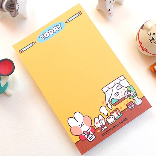 Studio Dalgona / Today 長方 Memo Pad | neomu neomu_